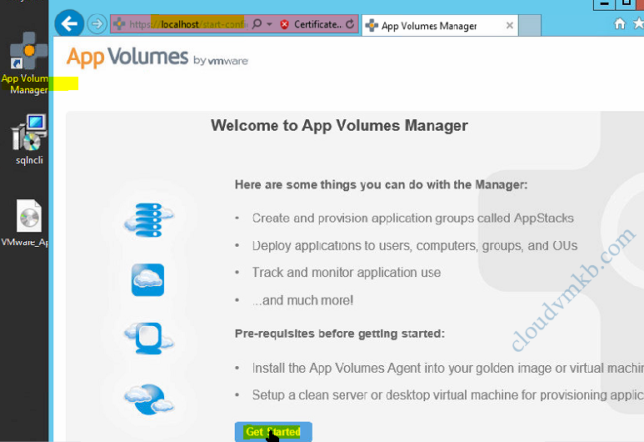 Configure App Volume step by step – CLOUD VM Knowledge Base